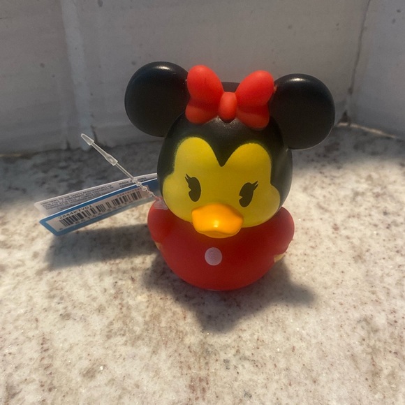 Disney | Toys | Disney Minnie Mouse Rubber Duck About 3 In Nwt Perfect ...